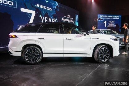 Jaecoo J8 launched in Malaysia – D-segment SUV, CKD, 2.0T, 5-seater 2WD and 6-seater AWD, fr ...