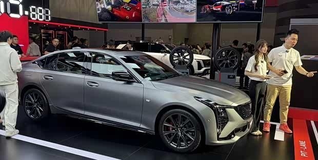 Cadillac CT5 in Storm Matte Gray Color Makes Stunning Debut at Auto ...